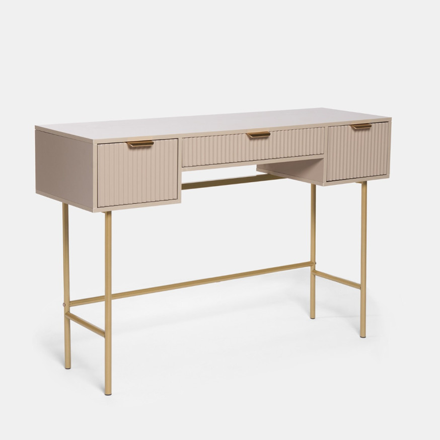 OHS Ribbed Dressing Table - Natural