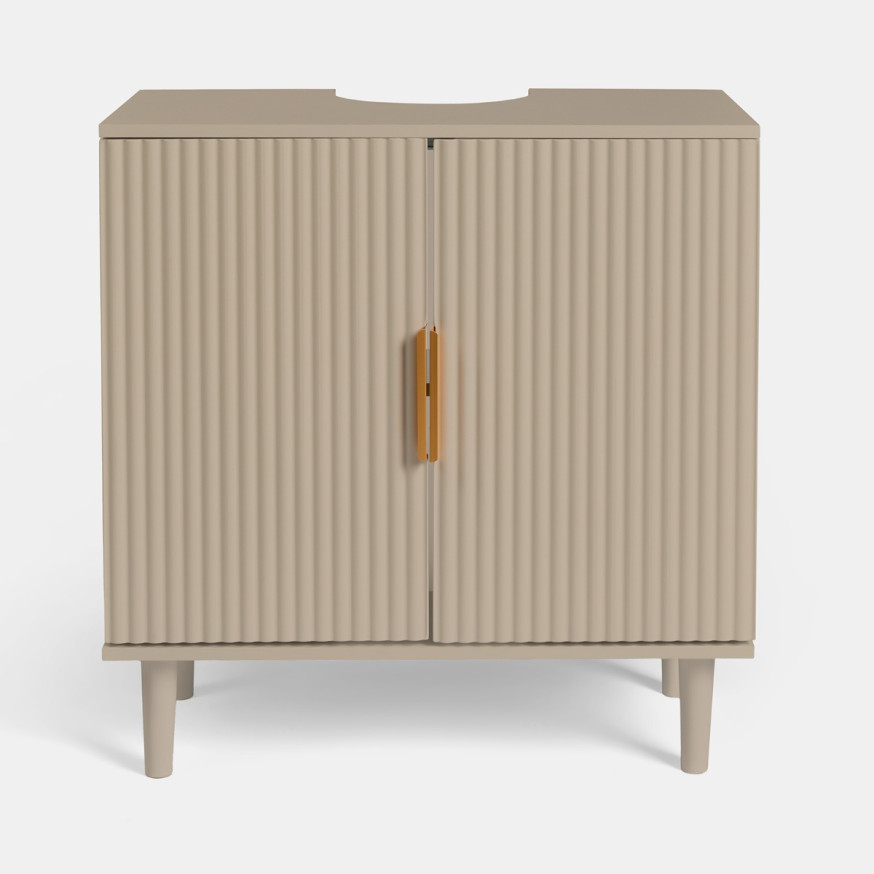 OHS Ribbed Under Sink Unit - Natural
