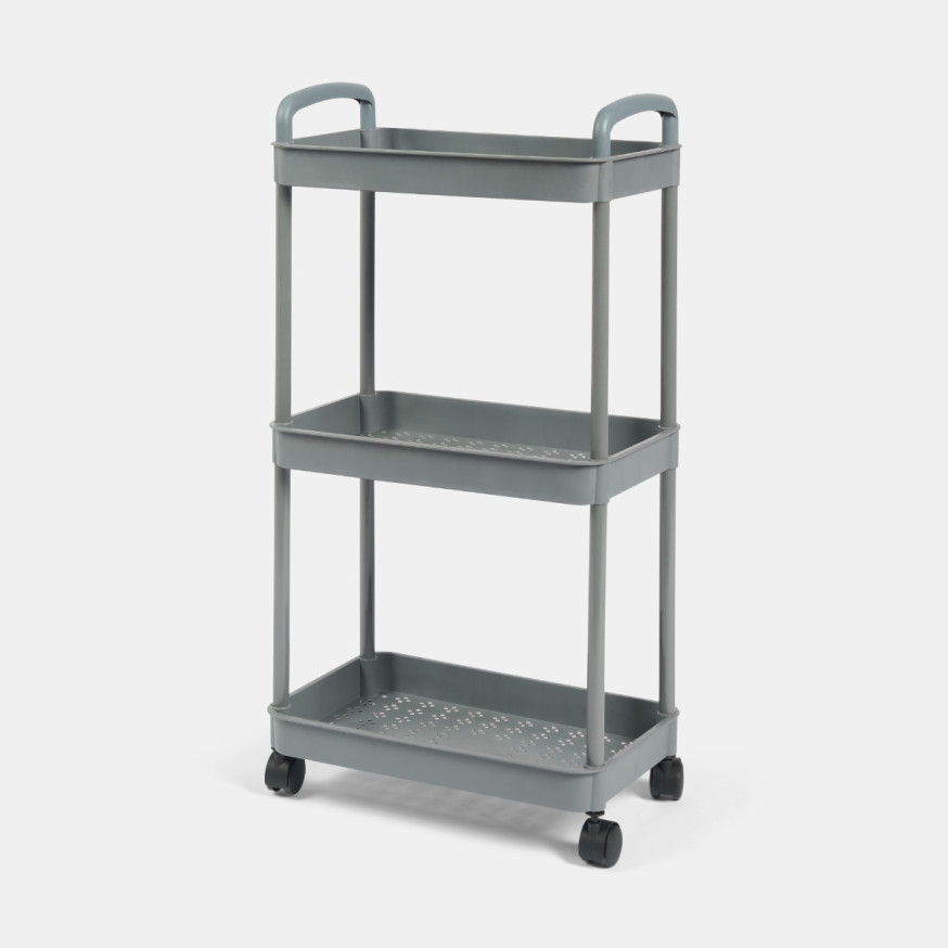 OHS 3 Layer Trolley Cart - Grey