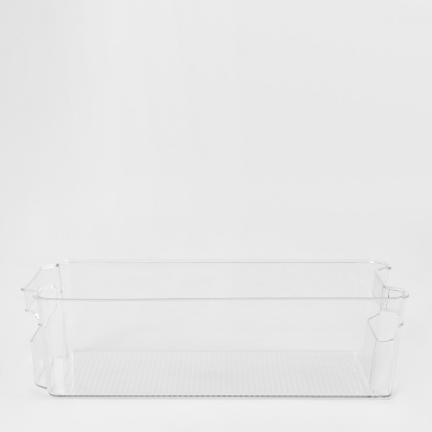 OHS Medium Fridge Storage Tray - Clear
