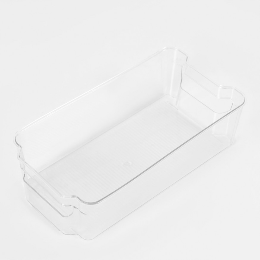 OHS Medium Fridge Storage Tray - Clear