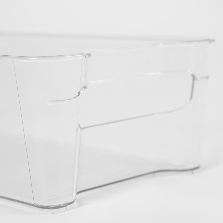 OHS Medium Fridge Storage Tray - Clear