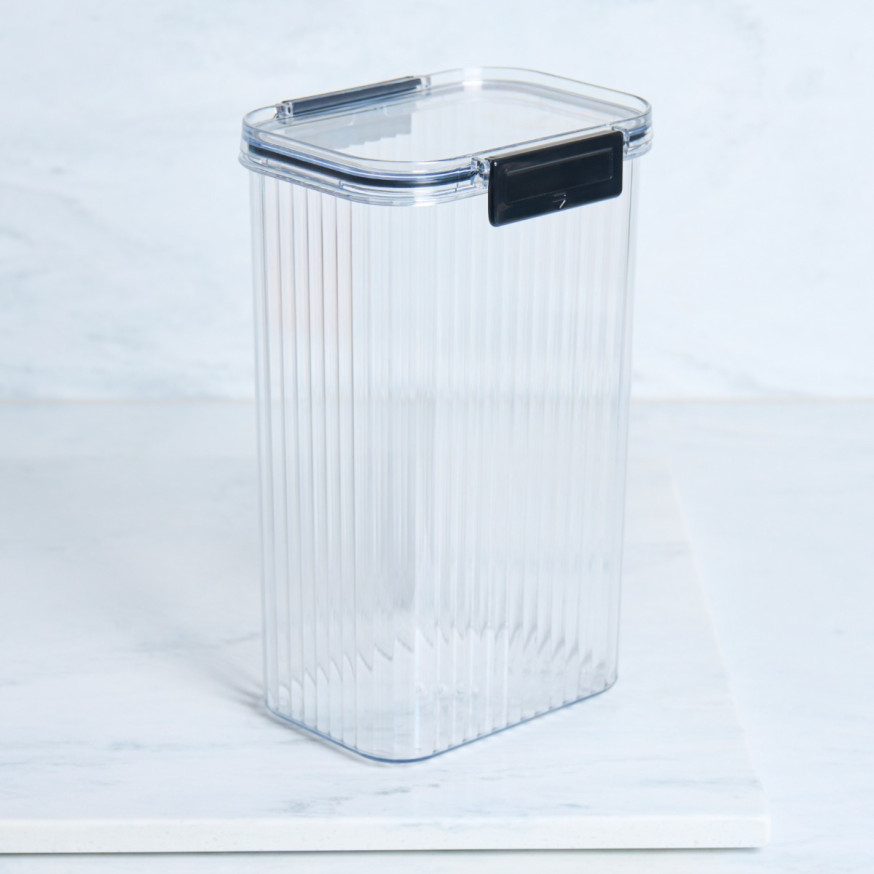 OHS Large Plastic Clip Lock Storage Container - Clear