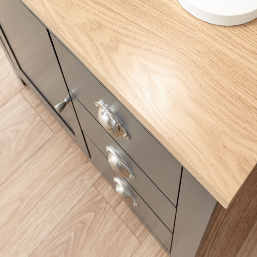 Lancaster Multi Sideboard Unit - Slate Blue