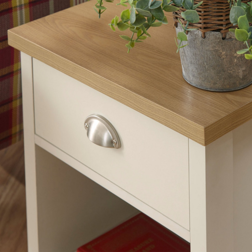 Lancaster Lamp Table - Cream