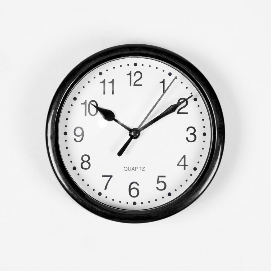 OHS Essentials Wall Clock - Black