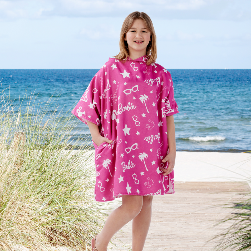 Barbie Drymee Towel Poncho - Pink