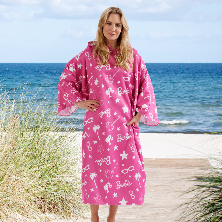 Barbie Drymee Towel Poncho - Pink