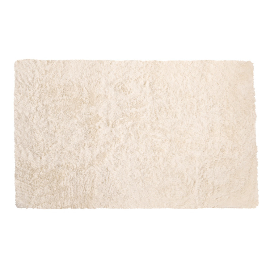 Sienna Fluffy Rug, Cream
