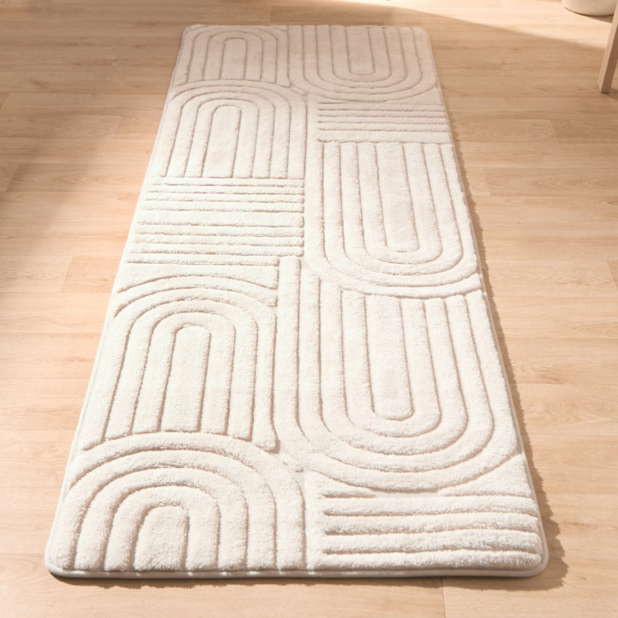 OHS Tufted Arches Runner - Stone