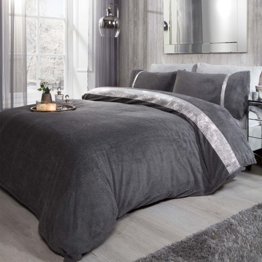 Thermal Winter Duvet Cover Set Teddy Bear Fleece Duvet Cover Set ...