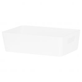 Wham Studio Rectangular Basket 11.01 - Ice White