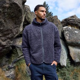 OHS Teddy Full Zip Fleece - Charcoal