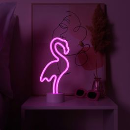 Glow Flamingo Neon Light - Pink