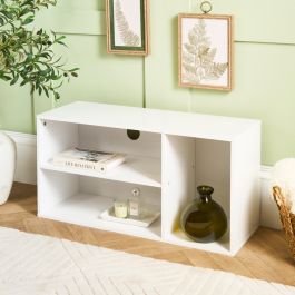 OHS Oslo 3 Cube TV Unit - White