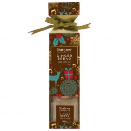 Starlytes Christmas Half Cracker Reed Diffuser - Gingerbread