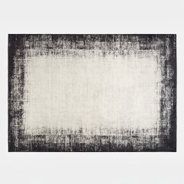 OHS Washable Abstract Printed Rug - Monochrome