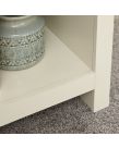 Lancaster Side Table With Shelf - Cream