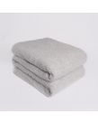 Teddy Fleece Throw - Silver Grey