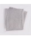 Teddy Fleece Throw - Silver Grey