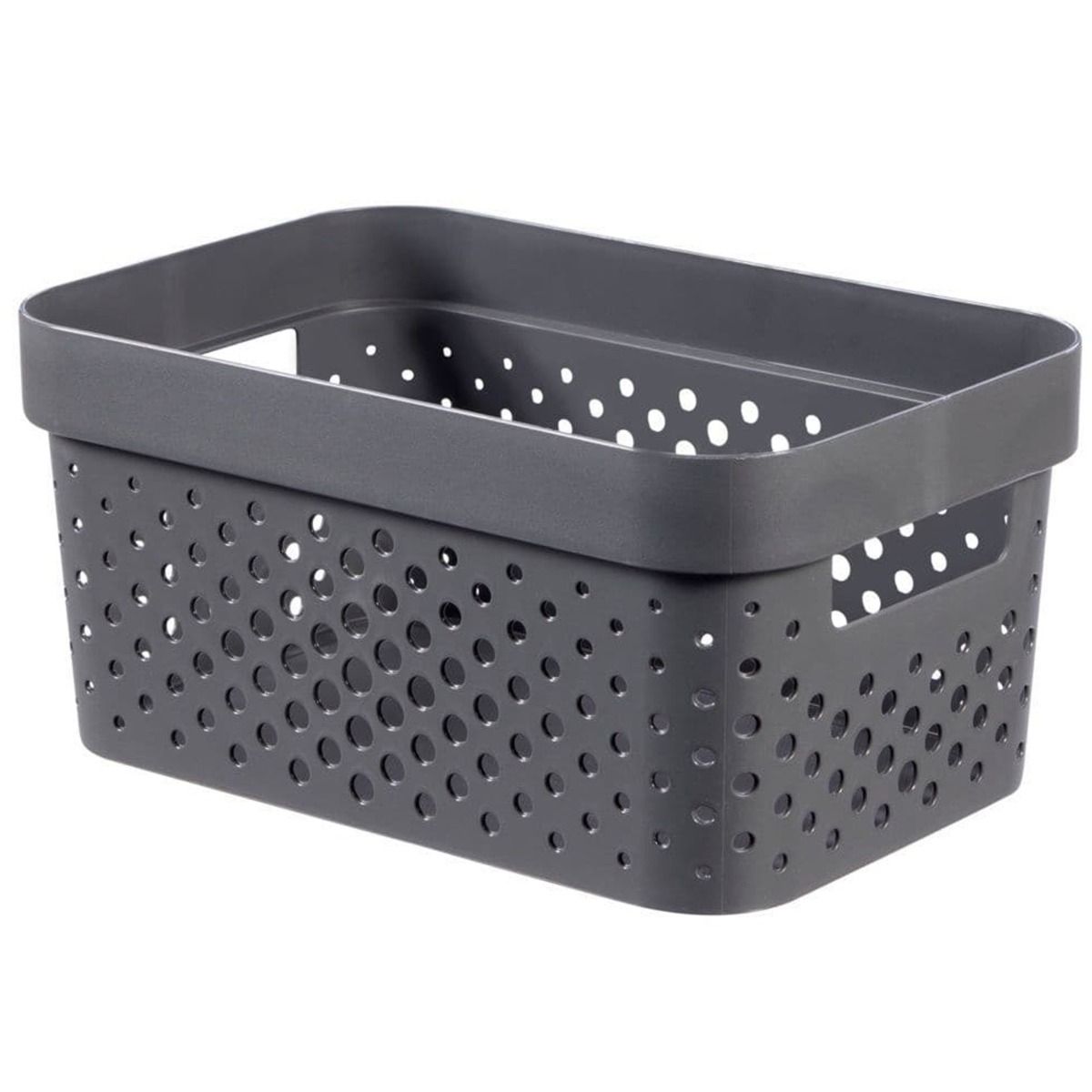 Curver Infinity Dots Box 4.5 Litre - Dark Grey