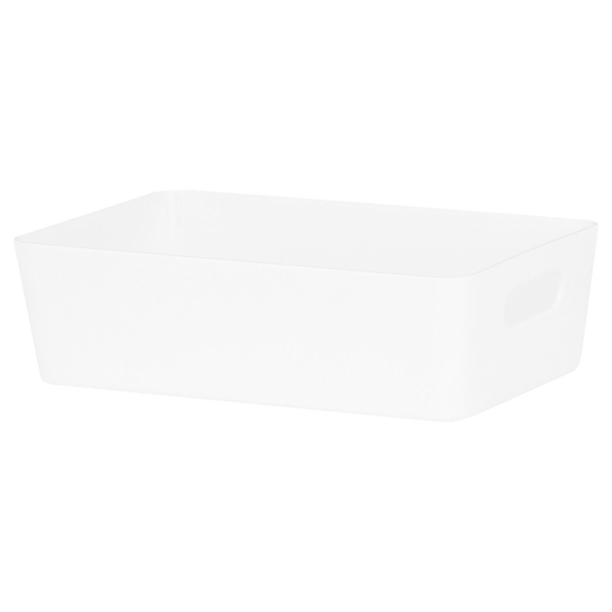 Wham Studio Rectangular Basket 11.01 - Ice White