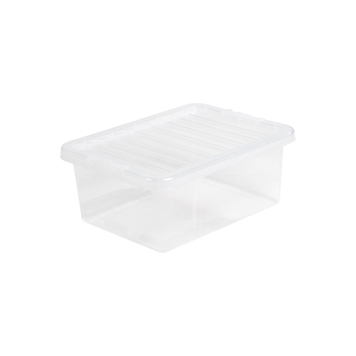 Wham Crystal Stackable Storage Box with Lid - Clear