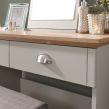 Kendal Dressing Table With Stool - Grey