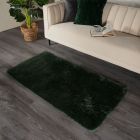Sienna Fluffy Rug - Silver