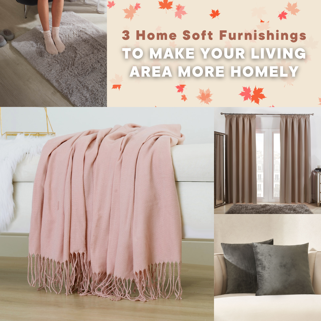 3 Home Soft Furnishings To Make Your Living Area More Homely | OHS
