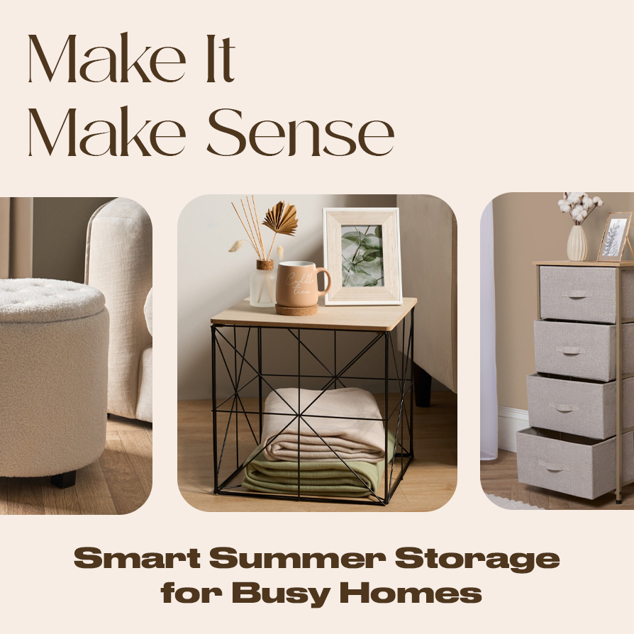 Make It Make Sense - Smart Summer Storage for Busy Homes
