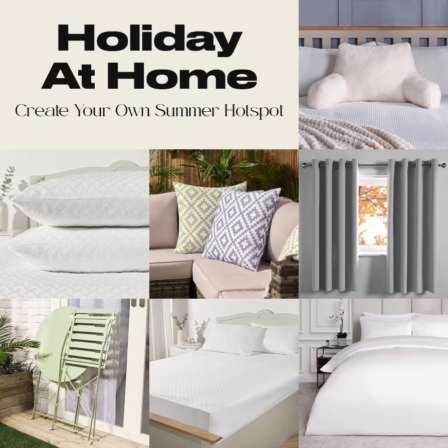 Holiday at Home - Create Your Own Summer Hotspot