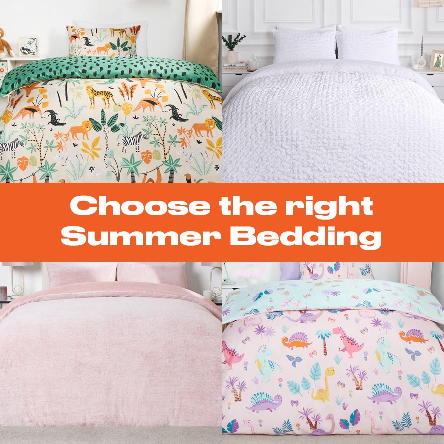 Choose the Right Summer Bedding for You!