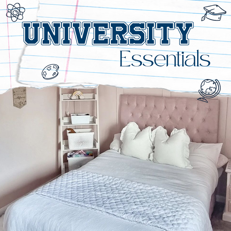 OHS Uni Essentials: Affordable Bedding, Storage, and Décor