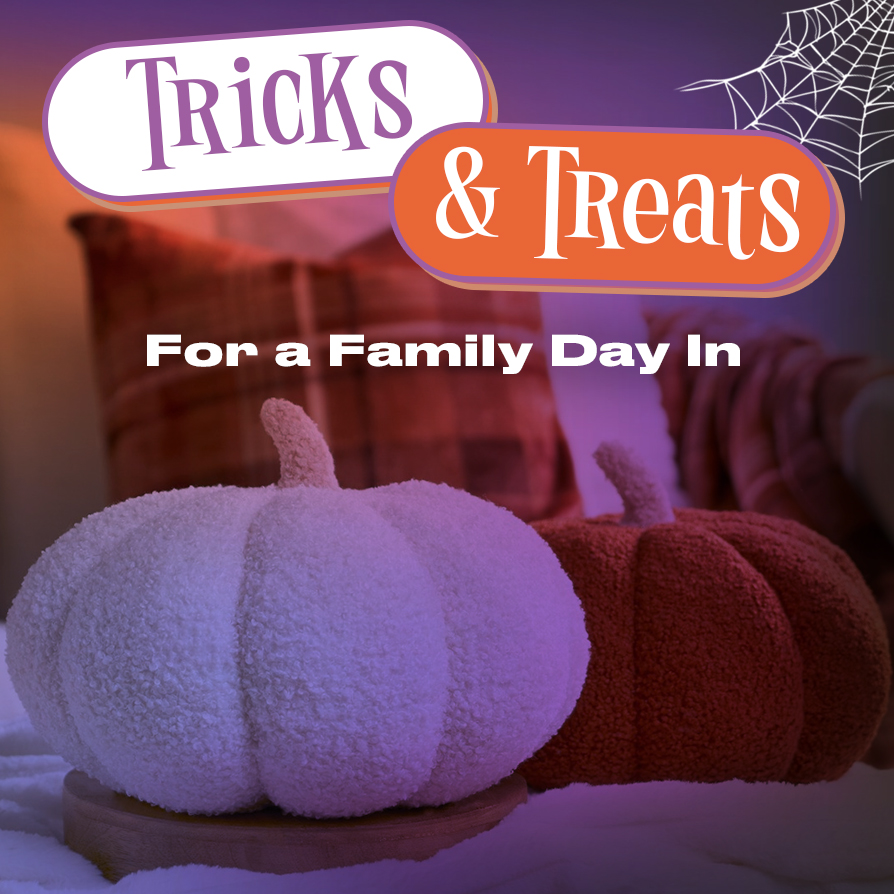 Halloween Tricks & Treats for a Family Day In!