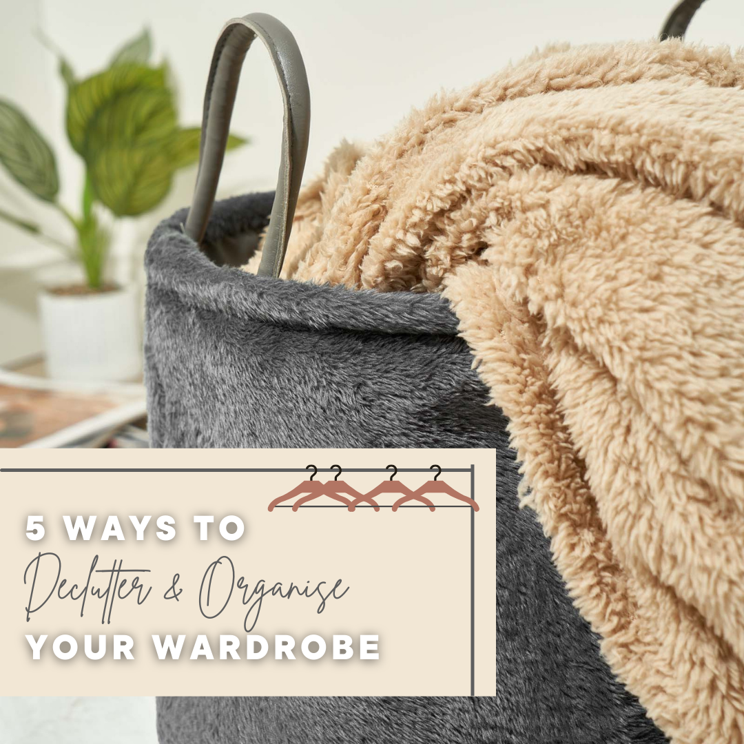 5 Ways To Declutter & Organise Your Wardrobe | OHS