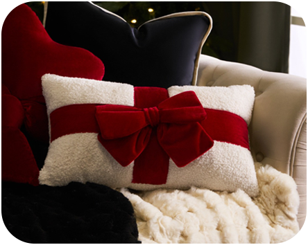 OHS Claude The Croissant Cuddle Cushion - Brown