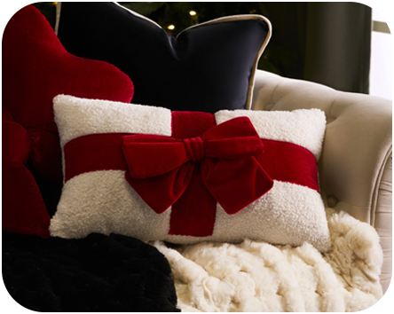 OHS Claude The Croissant Cuddle Cushion - Brown